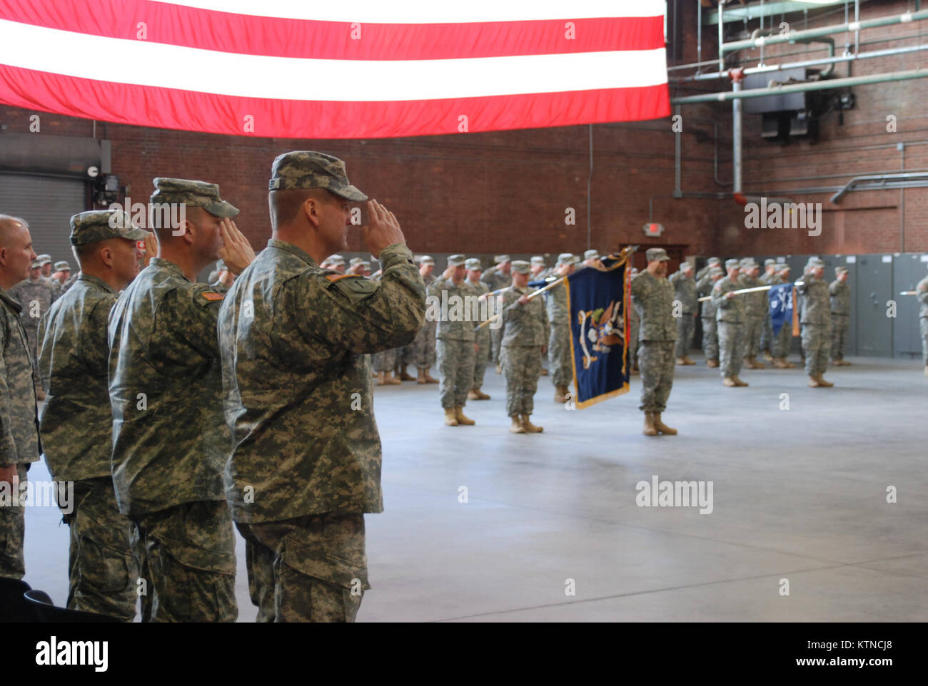 Received battalion colors hi-res stock photography and images - Alamy