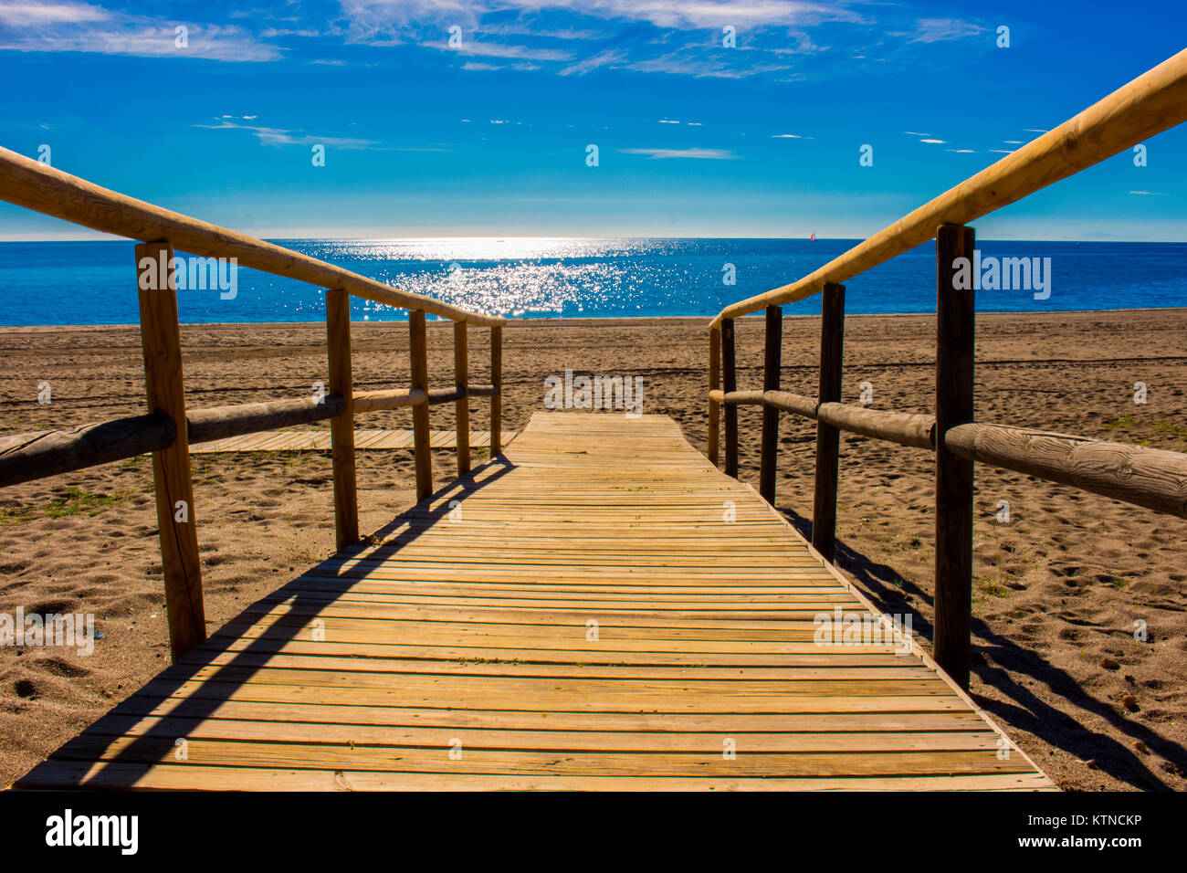 Beach. The best views of the beach in Marbella. Malaga province, Costa ...