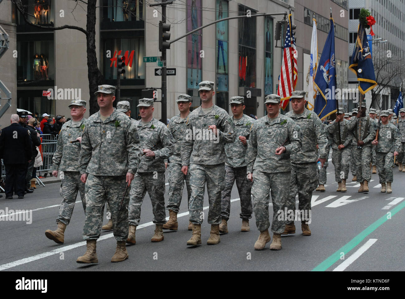 NEW YORK –New York National Guard Maj. Joseph Whaley leads the staff ...