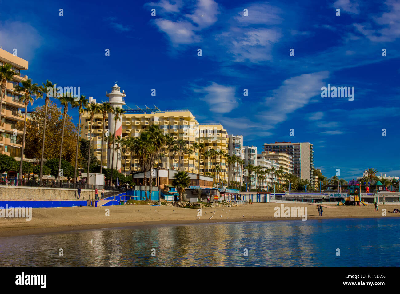 Beach. The best views of the beach in Marbella. Malaga province, Costa ...