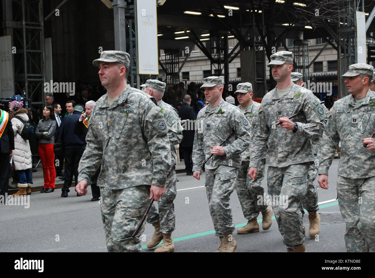 NEW YORK –New York Army National Guard Maj. Joseph Whaley leads the ...