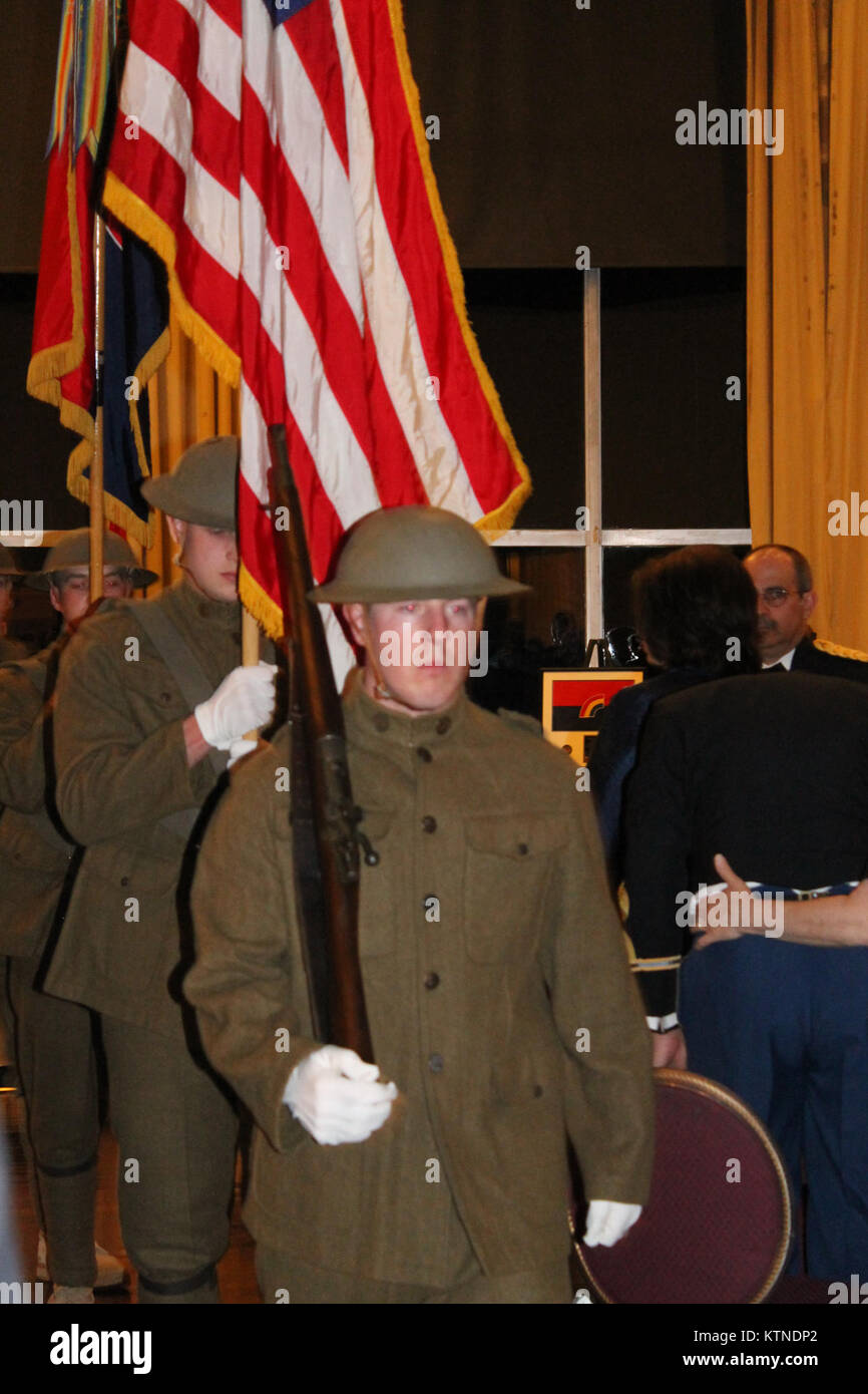 Soldiers of the 42nd Infantry Division honored their incoming and ...