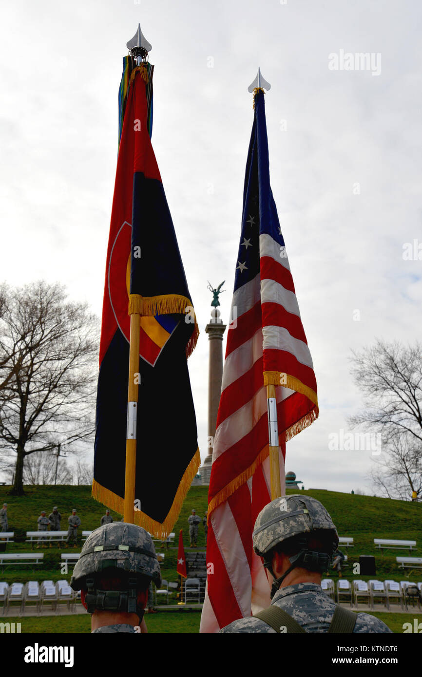 42nd Infantry (Rainbow) Division change of command ceremony April 13 ...