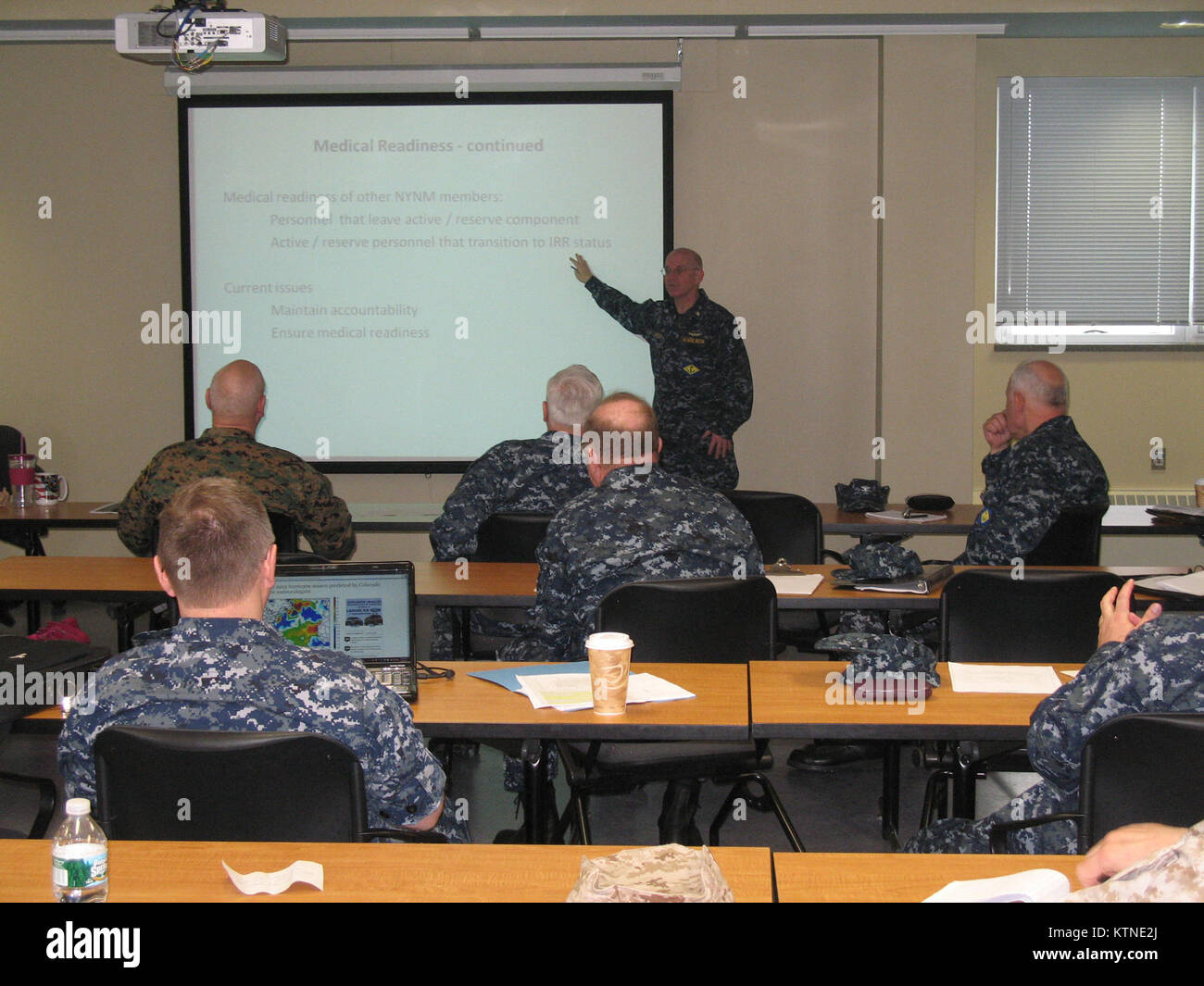 National Guard training seminar Stock Photo - Alamy