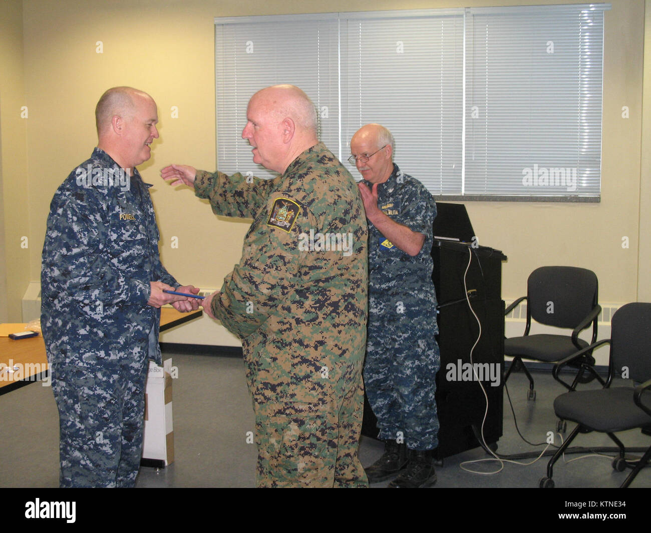 National Guard training seminar Stock Photo - Alamy