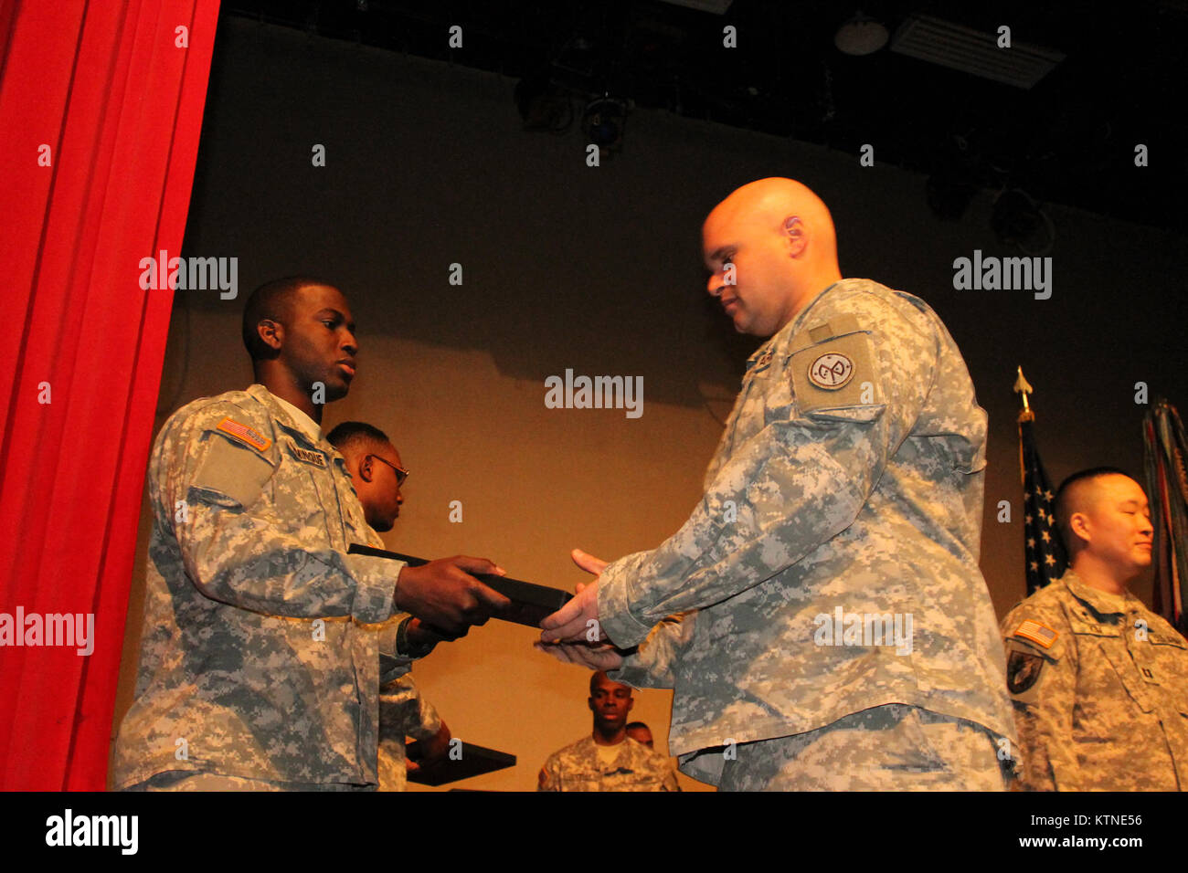 National Guard ceremony Stock Photo - Alamy