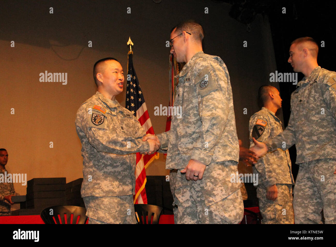 National Guard ceremony Stock Photo - Alamy