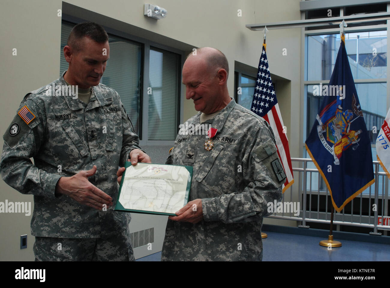 Retirement Ceremony for Col. Alden Saddelmire, New York Army National ...