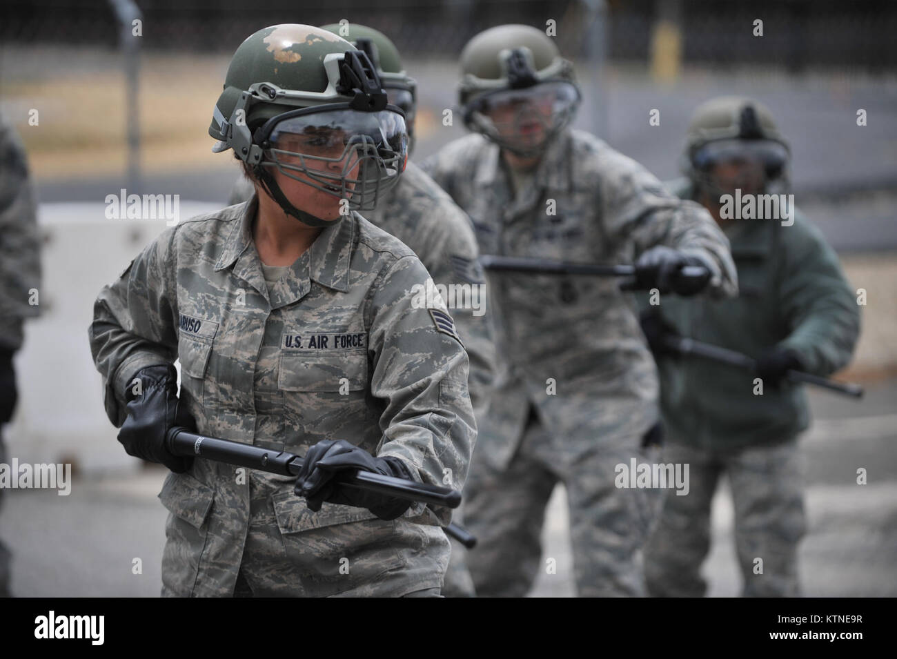 FS GABRESKI ANG, NY - Security Forces members and augmentees with the ...