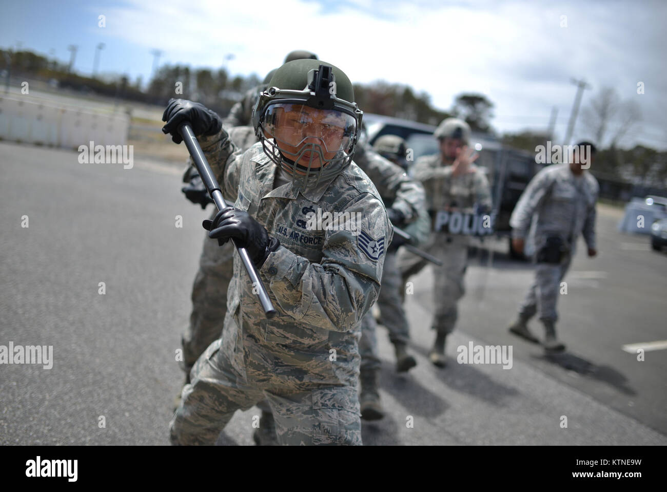 FS GABRESKI ANG, NY - Security Forces members and augmentees with the ...