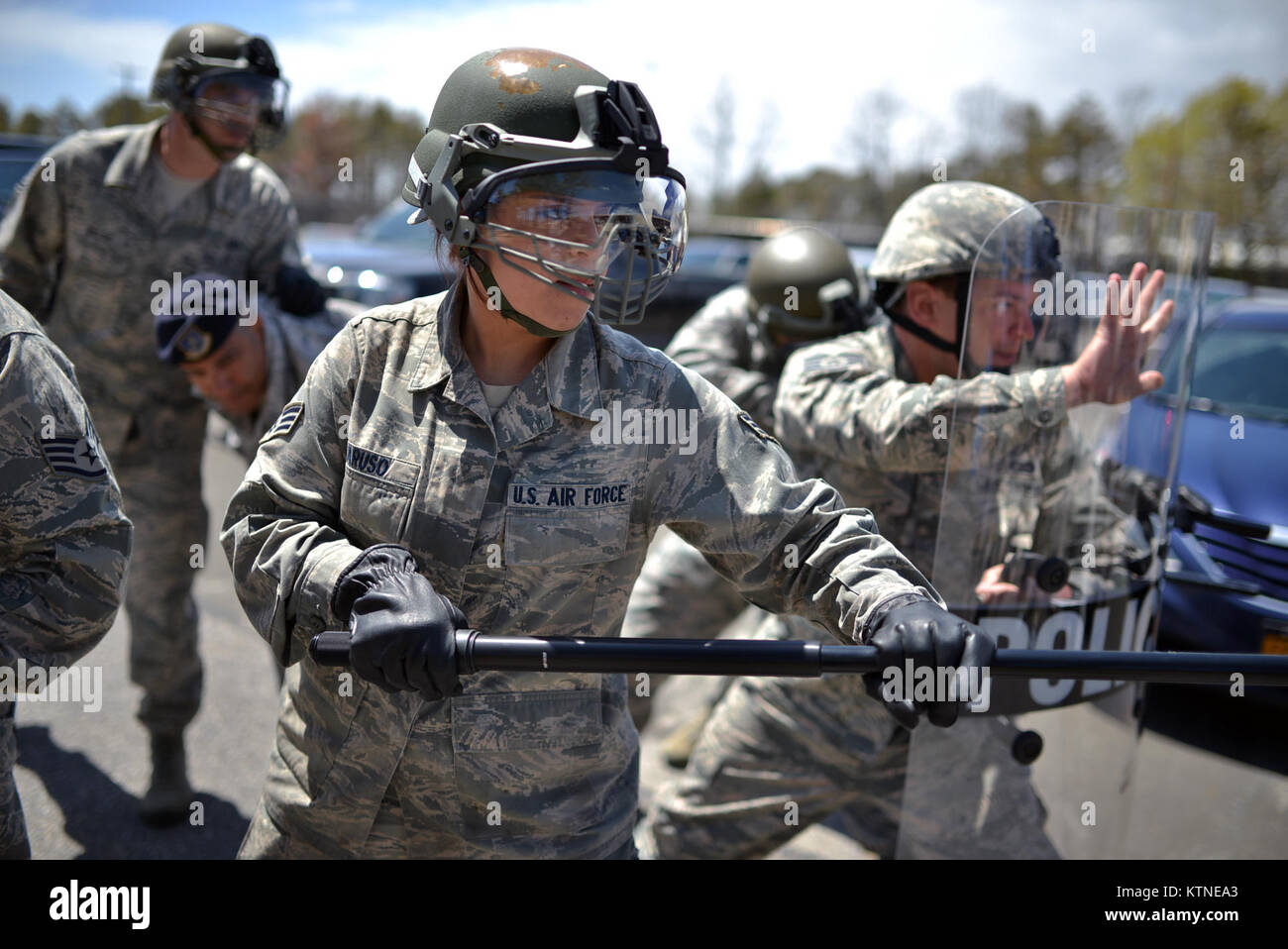 FS GABRESKI ANG, NY - Security Forces members and augmentees with the ...