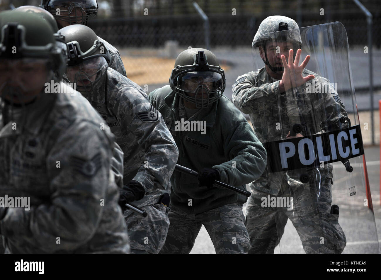 FS GABRESKI ANG, NY - Security Forces members and augmentees with the ...