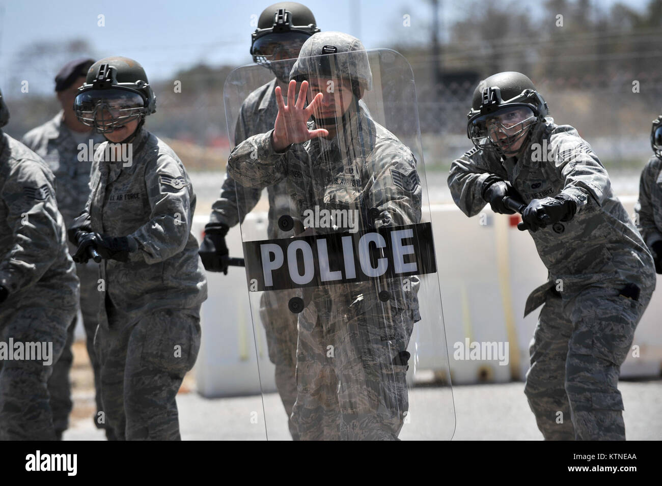 FS GABRESKI ANG, NY - Security Forces members and augmentees with the ...