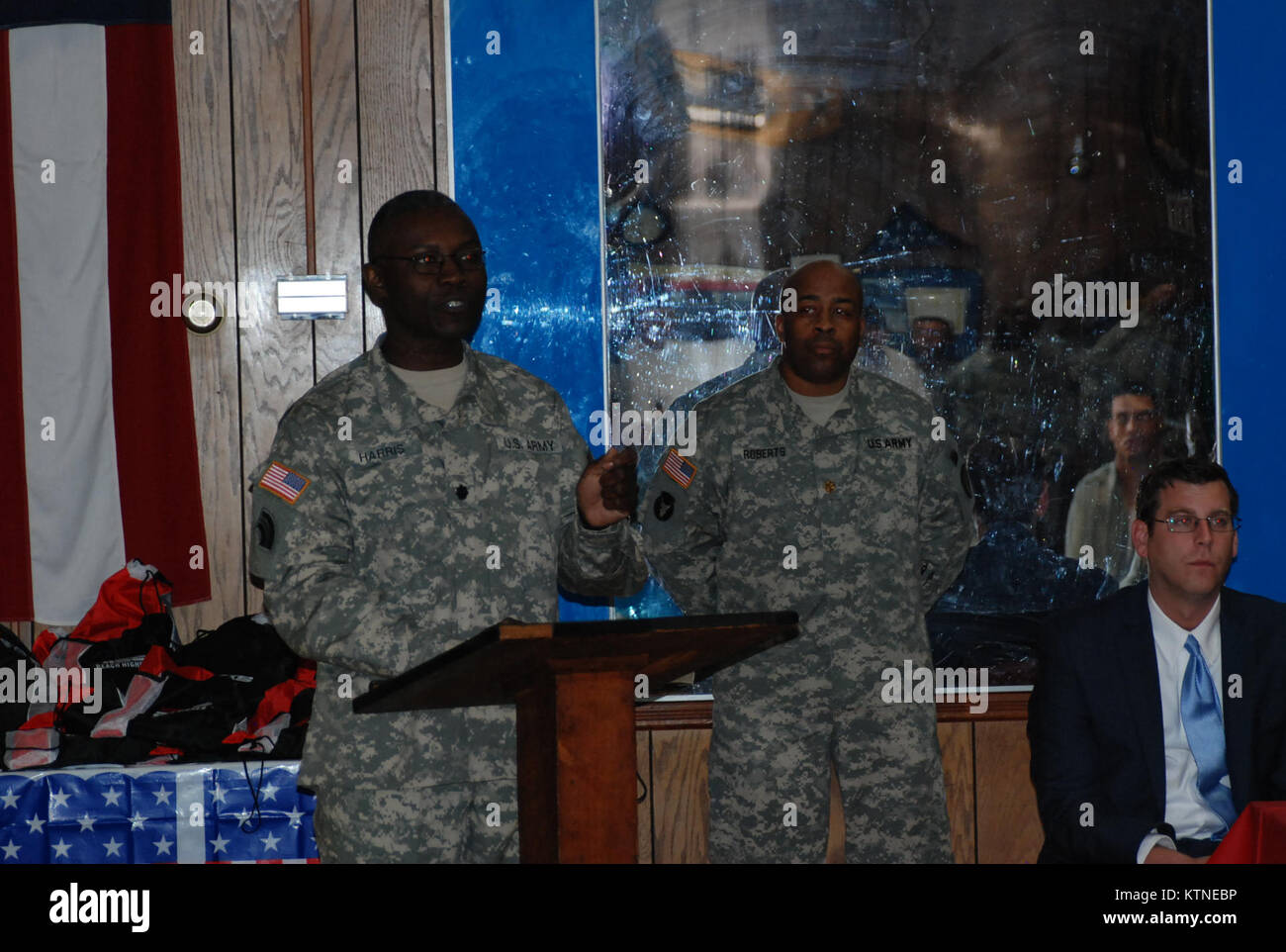 NEW YORK -- New York Army National Guard Lt. Col. Daniel Harris, the ...