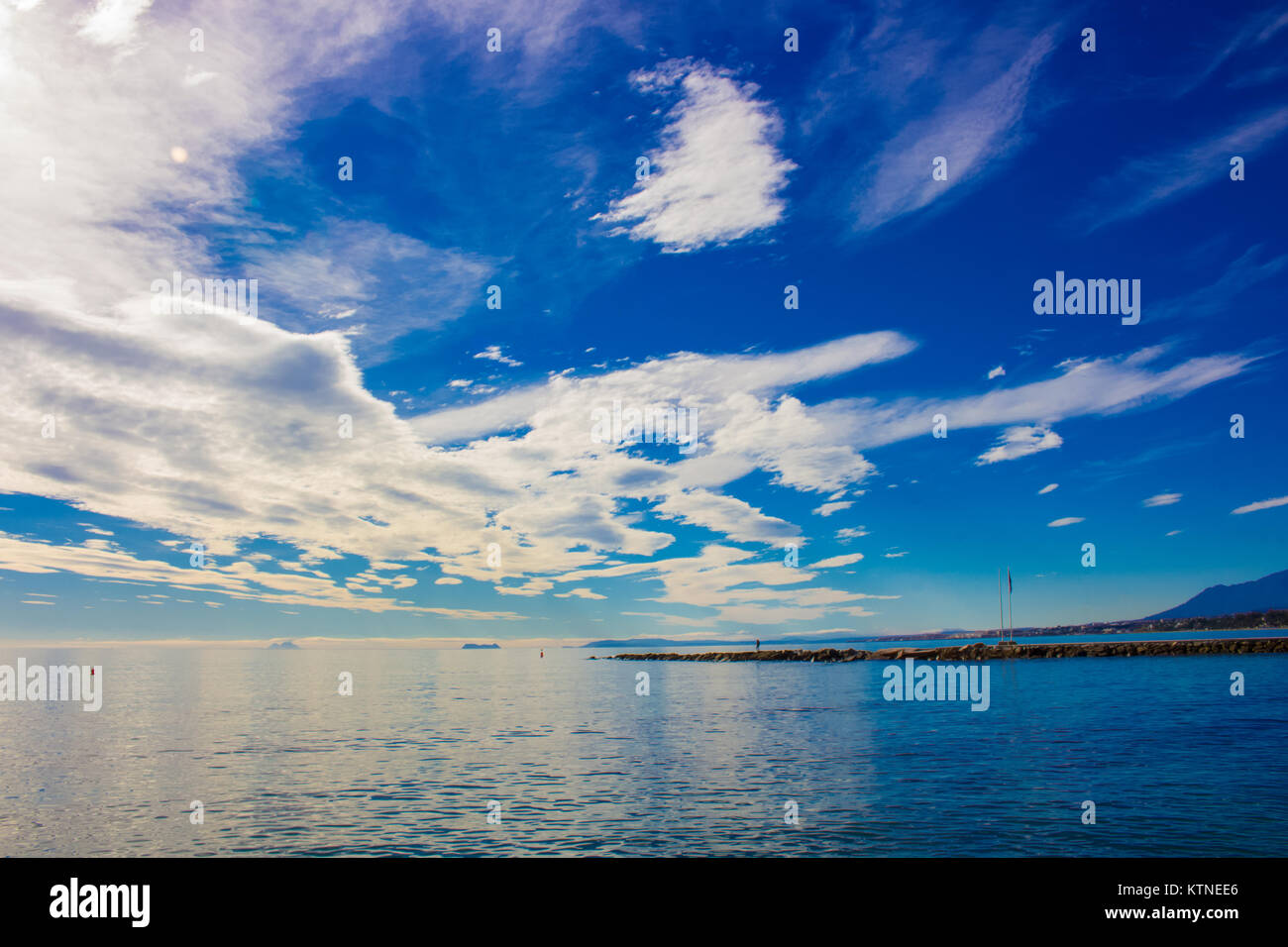 Beach. The best views of the beach in Marbella. Malaga province, Costa ...
