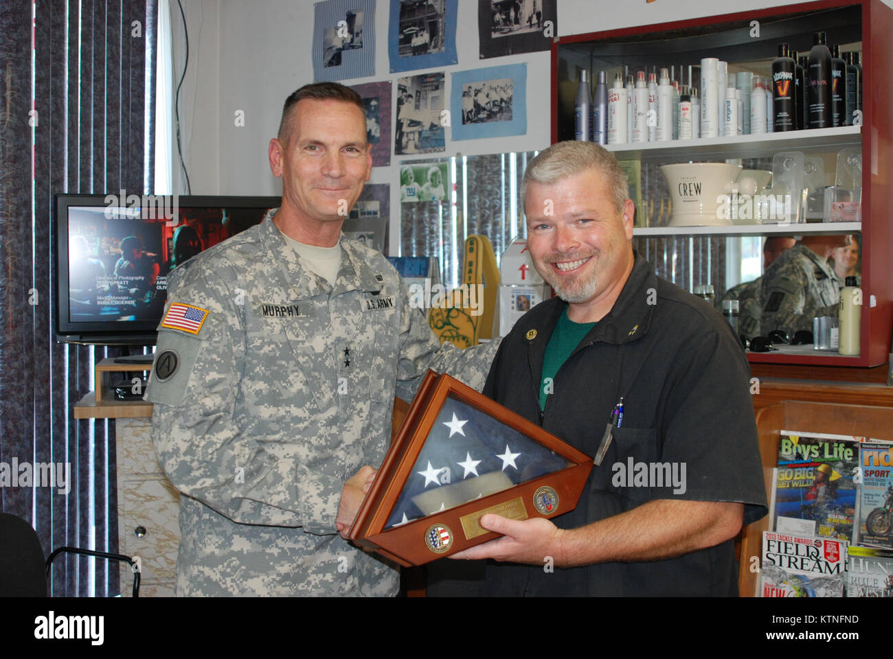 LATHAM-- Major General Patrick Murphy, the Adjutant General of New York ...
