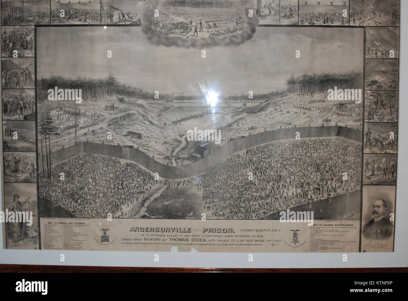 American civil war andersonville prison hi-res stock photography and ...