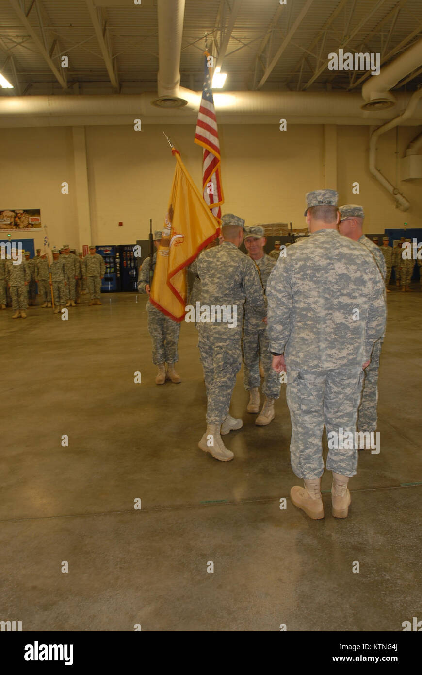 SYRACUSE-- Major Scott Jessop after accepting the colors of the New ...