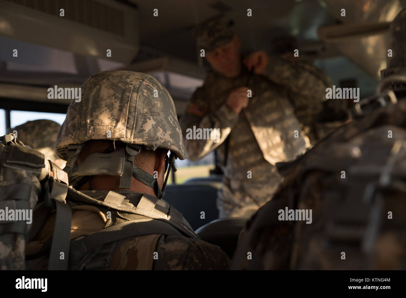 The soldiers of the 42nd Combat Aviation Brigade conduct their weapons ...