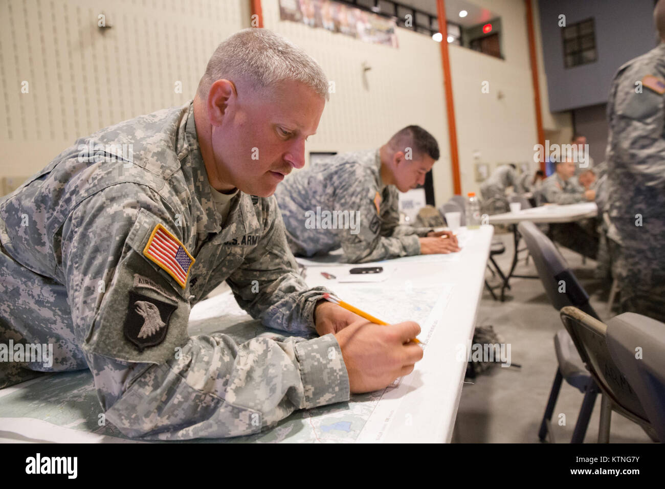 42nd Combat Aviation Brigade conducts map reading and land navigation ...