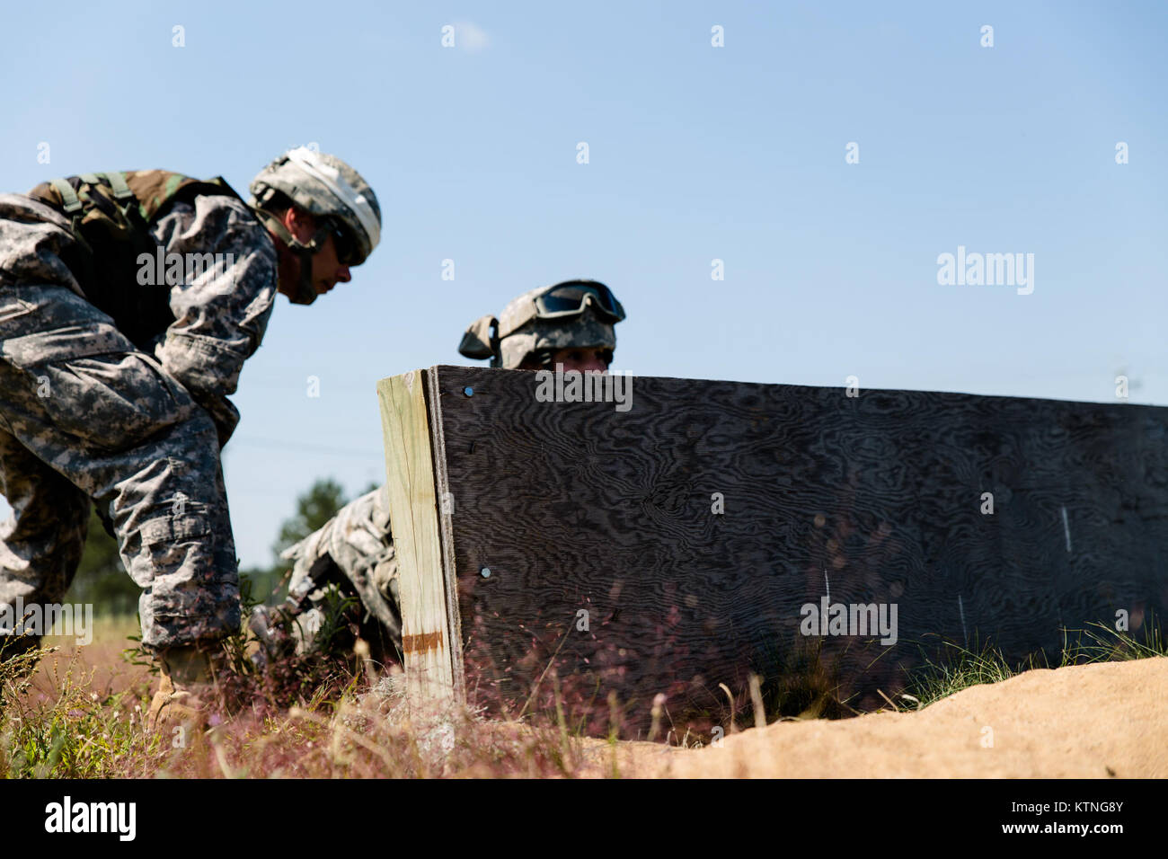 42nd Combat Aviation Brigade conducts hand grenade lane training ...