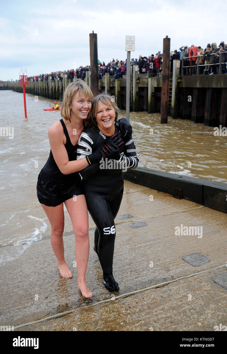 Boxing Day Swim, put on by Bridport Round Table to raise money for ...