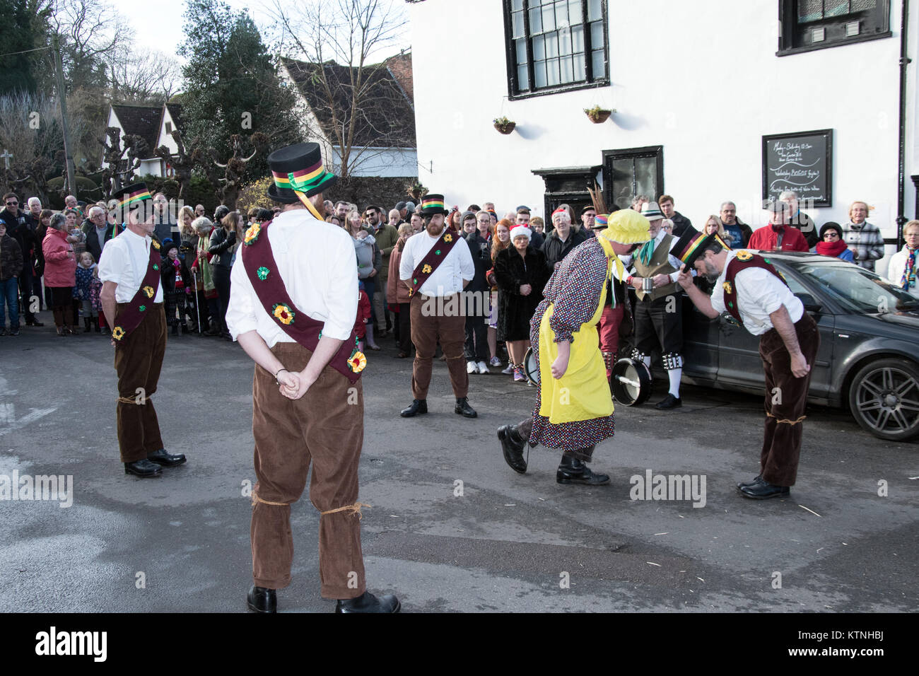 Loose Village, Maidstone, Kent, UK. 26th Dec, 2017. The Seven Champions ...