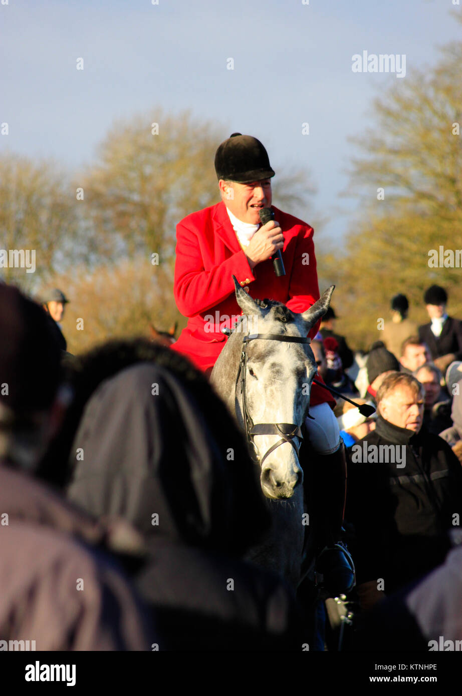 Beverley Westwood, East Yorkshire. 26th Dec, 2017. Holderness Hunt ...