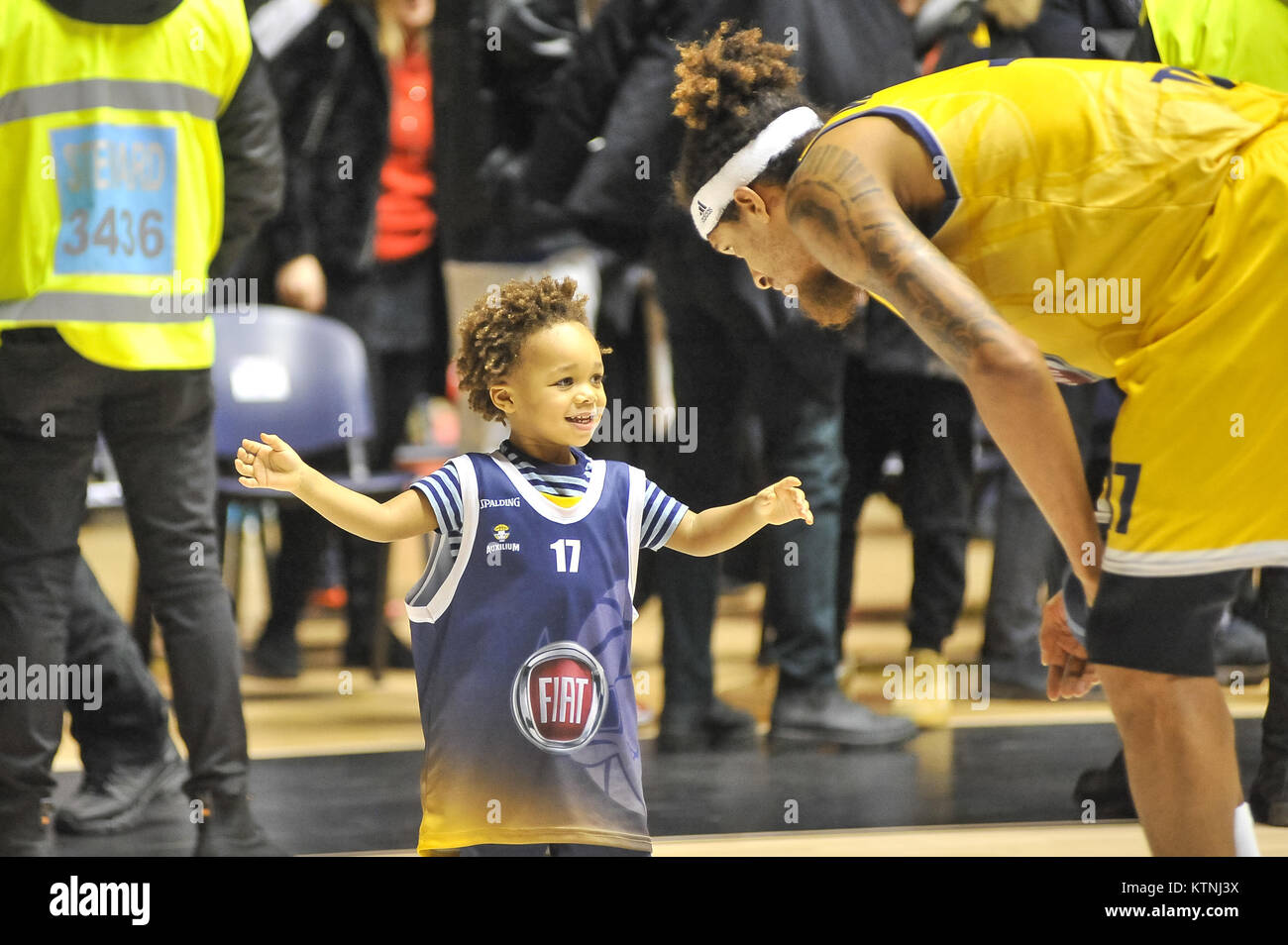 Deron Washington (Fiat Auxilium Torino) during the EUROCUP 2017/18 ...