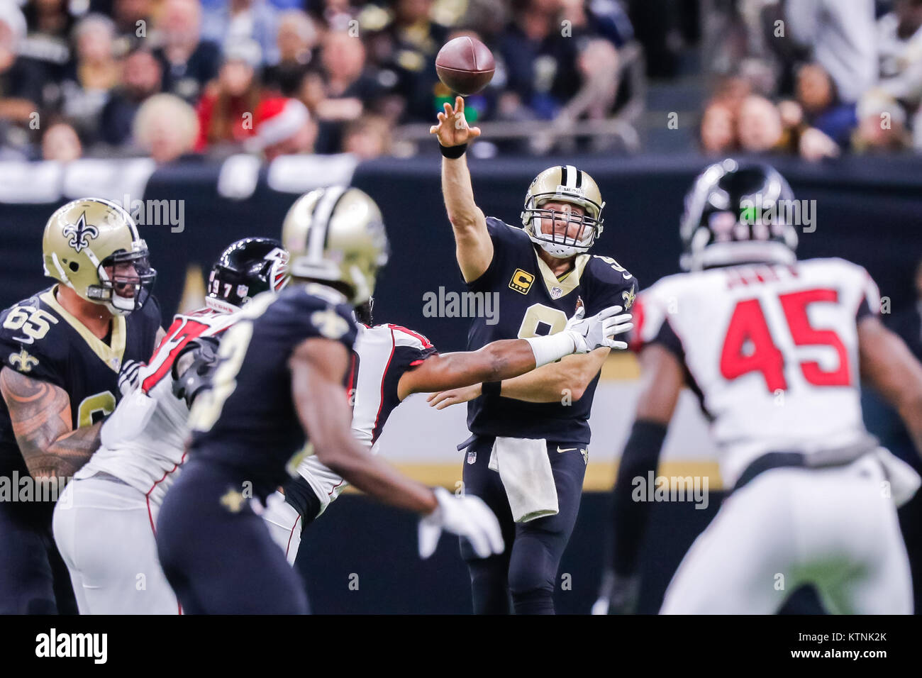 December 25, 2017 - New Orleans Saints quarterback Drew Brees (9 ...