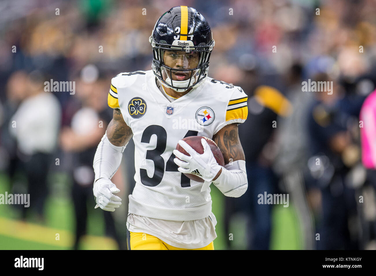 Houston, TX, USA. 25th Dec, 2017. Pittsburgh Steelers cornerback ...