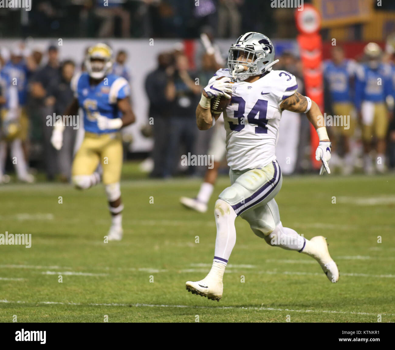 Phoenix, AZ, USA. 26th Dec, 2017. NCAA Football Cactus 2017:Alex Barnes ...