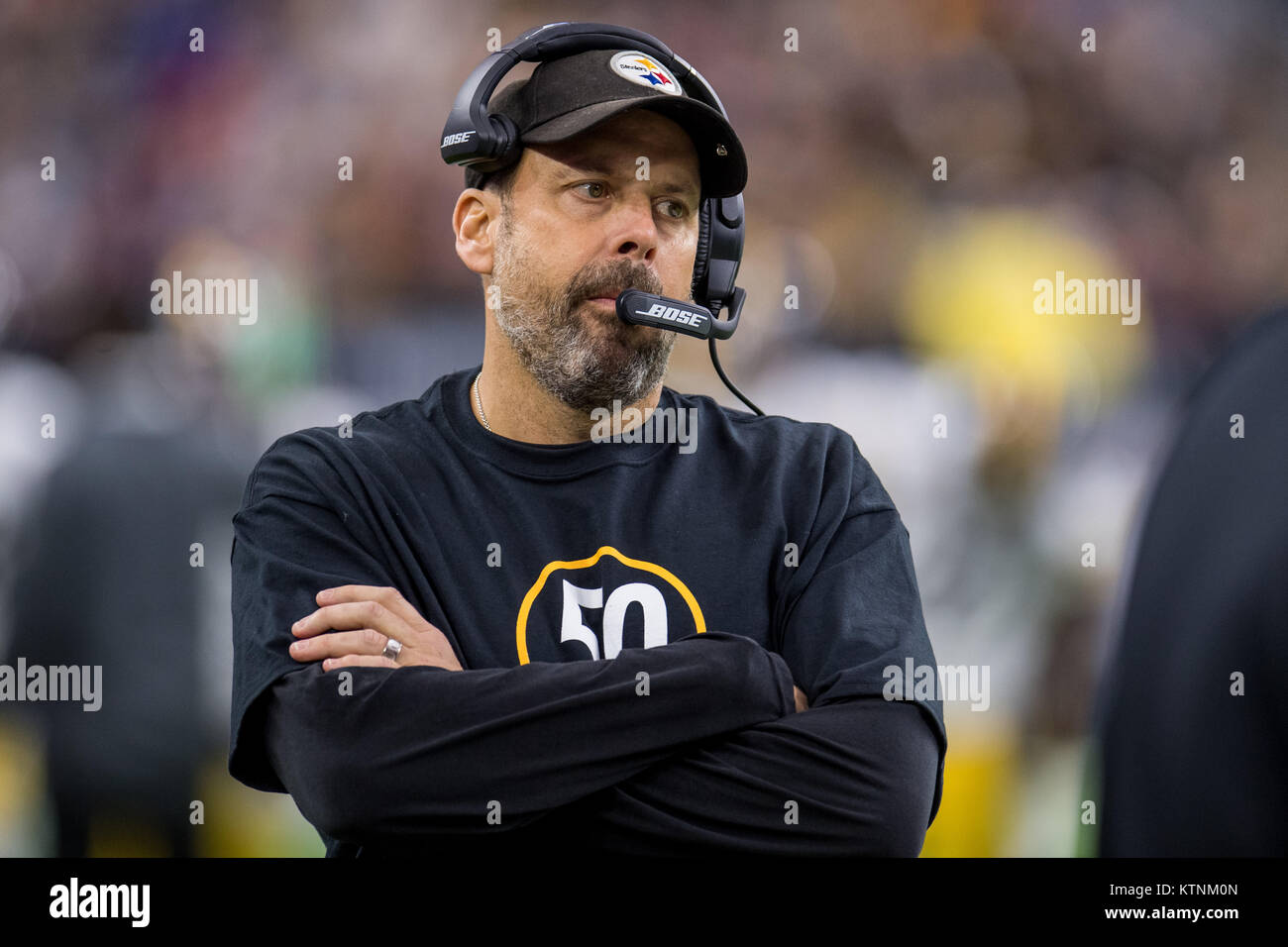 Houston, TX, USA. 25th Dec, 2017. Pittsburgh Steelers Offensive ...