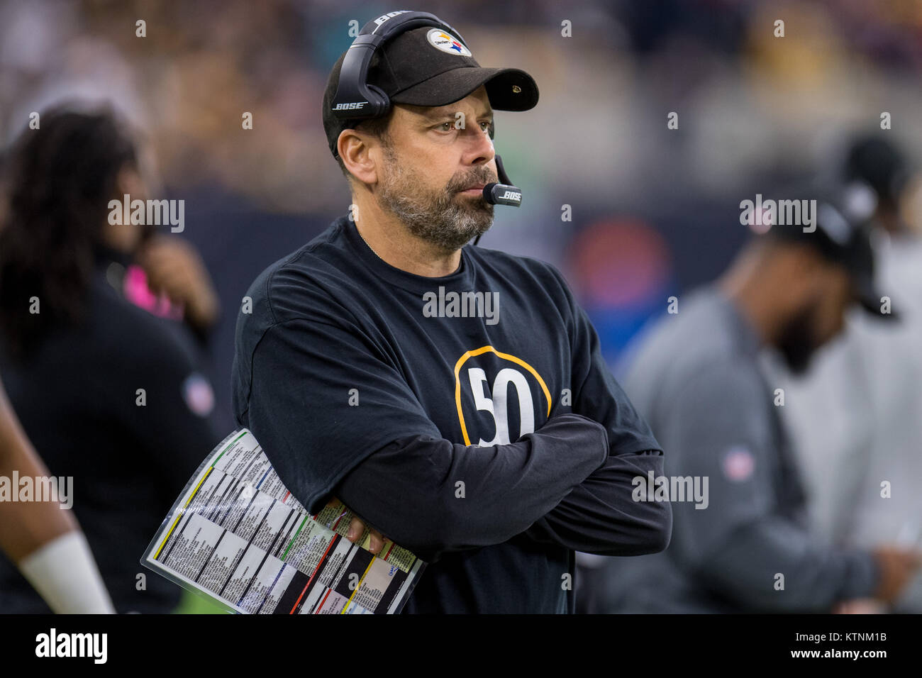 Houston, TX, USA. 25th Dec, 2017. Pittsburgh Steelers Offensive ...