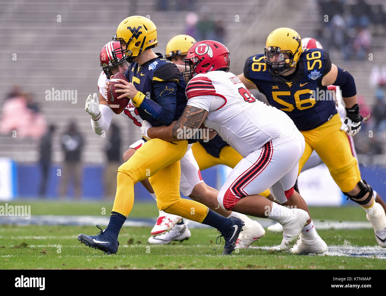 Dallas, Texas, USA. 26th Dec, 2017. December 26th, 2017:.West Virginia ...