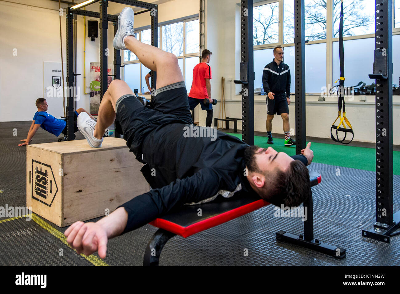 Hradec Kralove, Czech Republic. 22nd Dec, 2017. French club Rennes ...
