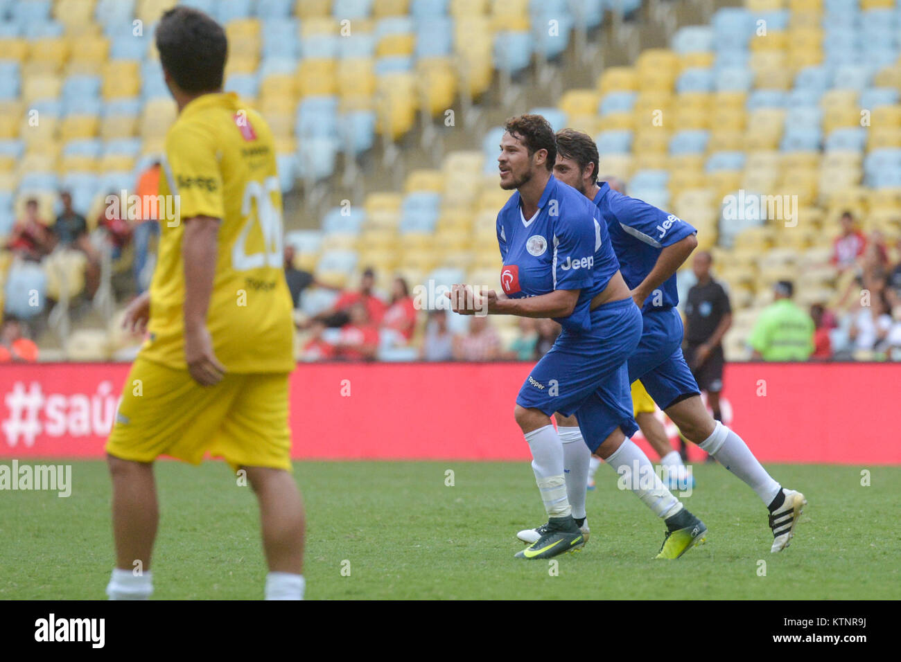Rio De Janeiro, Brazil. 27th Dec, 2017. José Loreto celebrates goal in ...