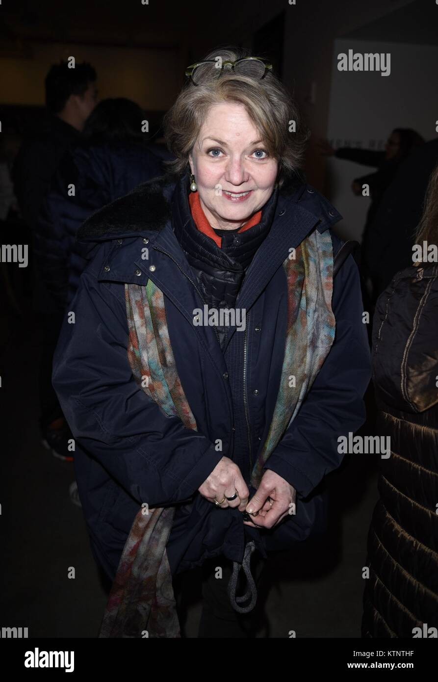 New York, NY, USA. 27th Dec, 2017. Ellen Parker, seen at her play 20th ...