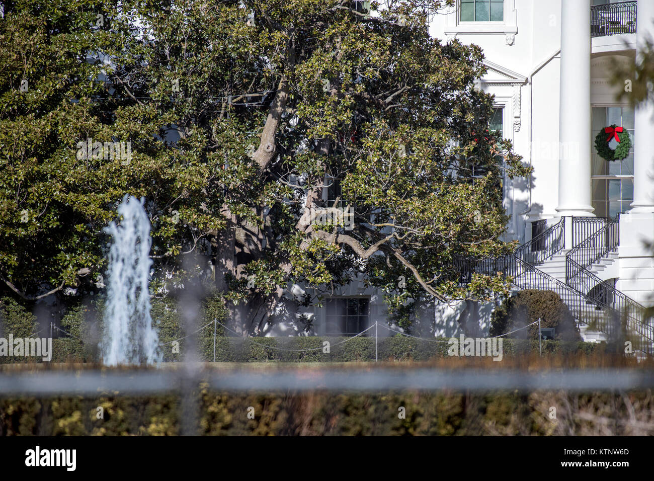 Washington, United States Of America. 26th Dec, 2017. South side of the ...