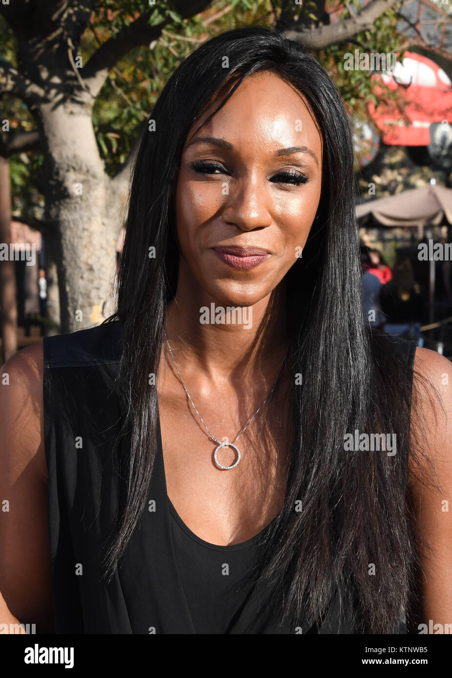 Anahiem, United States. 27th Dec, 2017. ESPN sideline reporter Maria ...