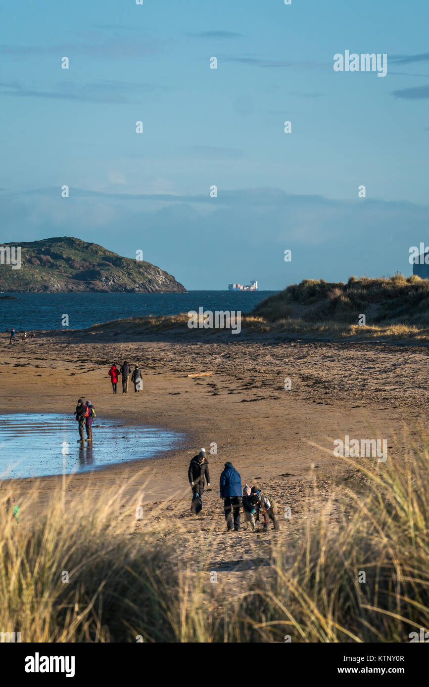 Yellowcraig beach, Dirleton, East Lothian, Scotland, United Kingdom ...