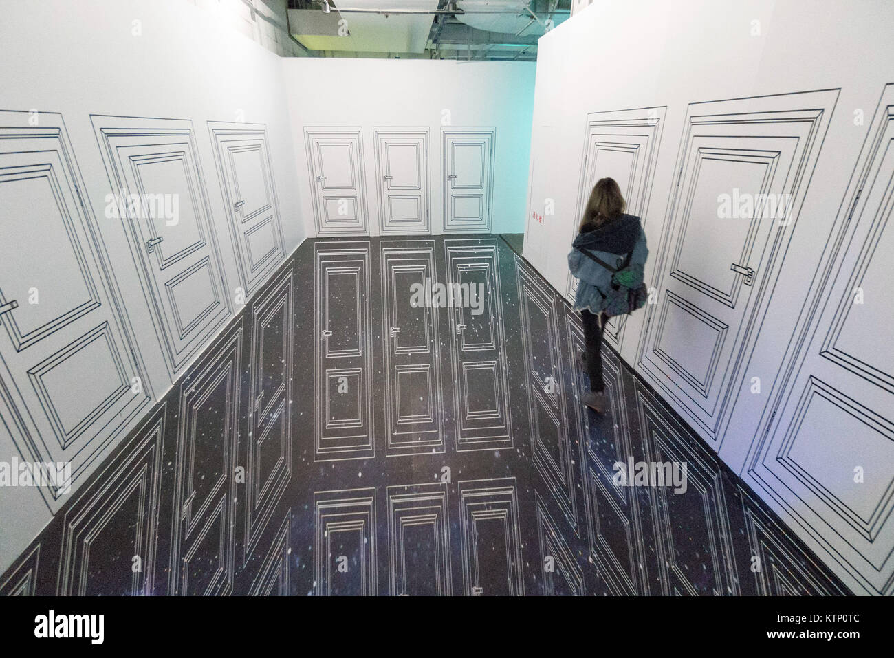 Shanghai, Shanghai, China. 28th Dec, 2017. The 'Parallel World ...