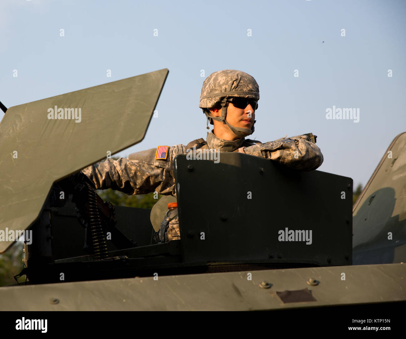 The 42nd Combat Aviation Brigade conducts the exercise of their mounted ...