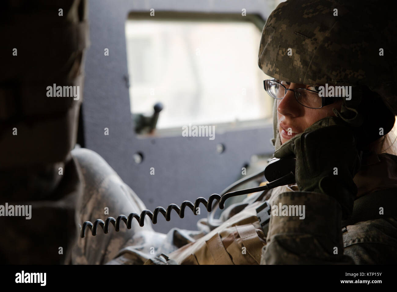 The 42nd Combat Aviation Brigade conducts the exercise of their mounted ...