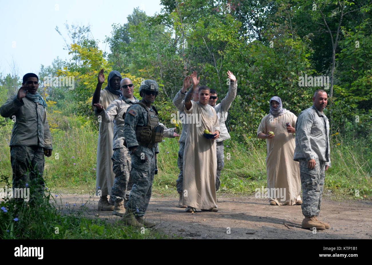 Soldiers of the 42d ID NYARNG, and 642 ASB during their mounted ...