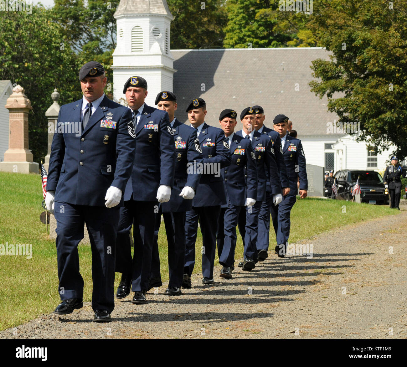 SHERMAN, CT— Members of the 105th Security Forces Squadron of the New ...
