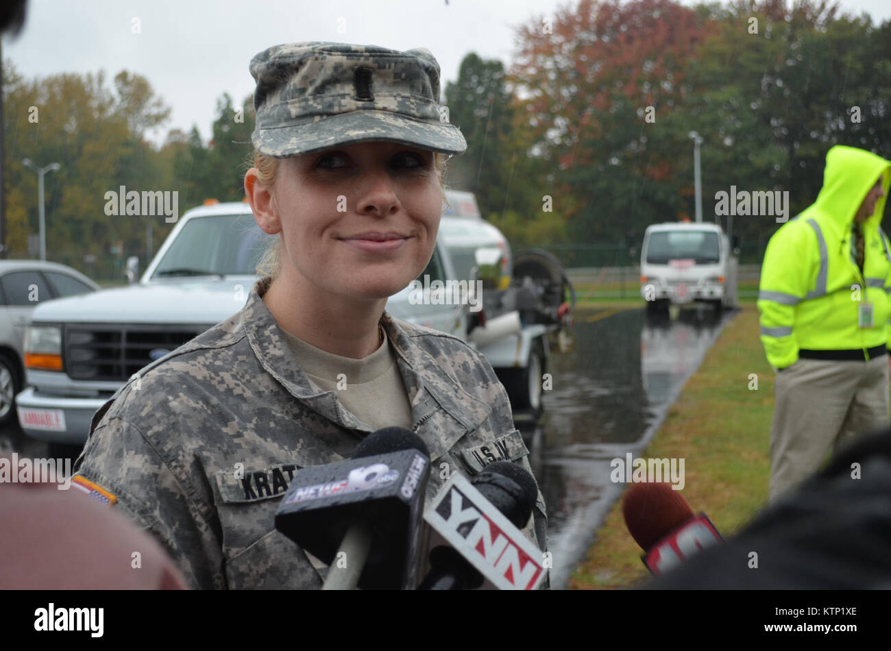 1st Lt. Jean Kratzer, the Public Affairs Officer of the 42nd Combat ...