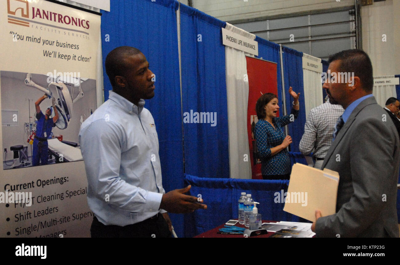 LATHAM, NY – Elias Cox, a human resources representative from ...