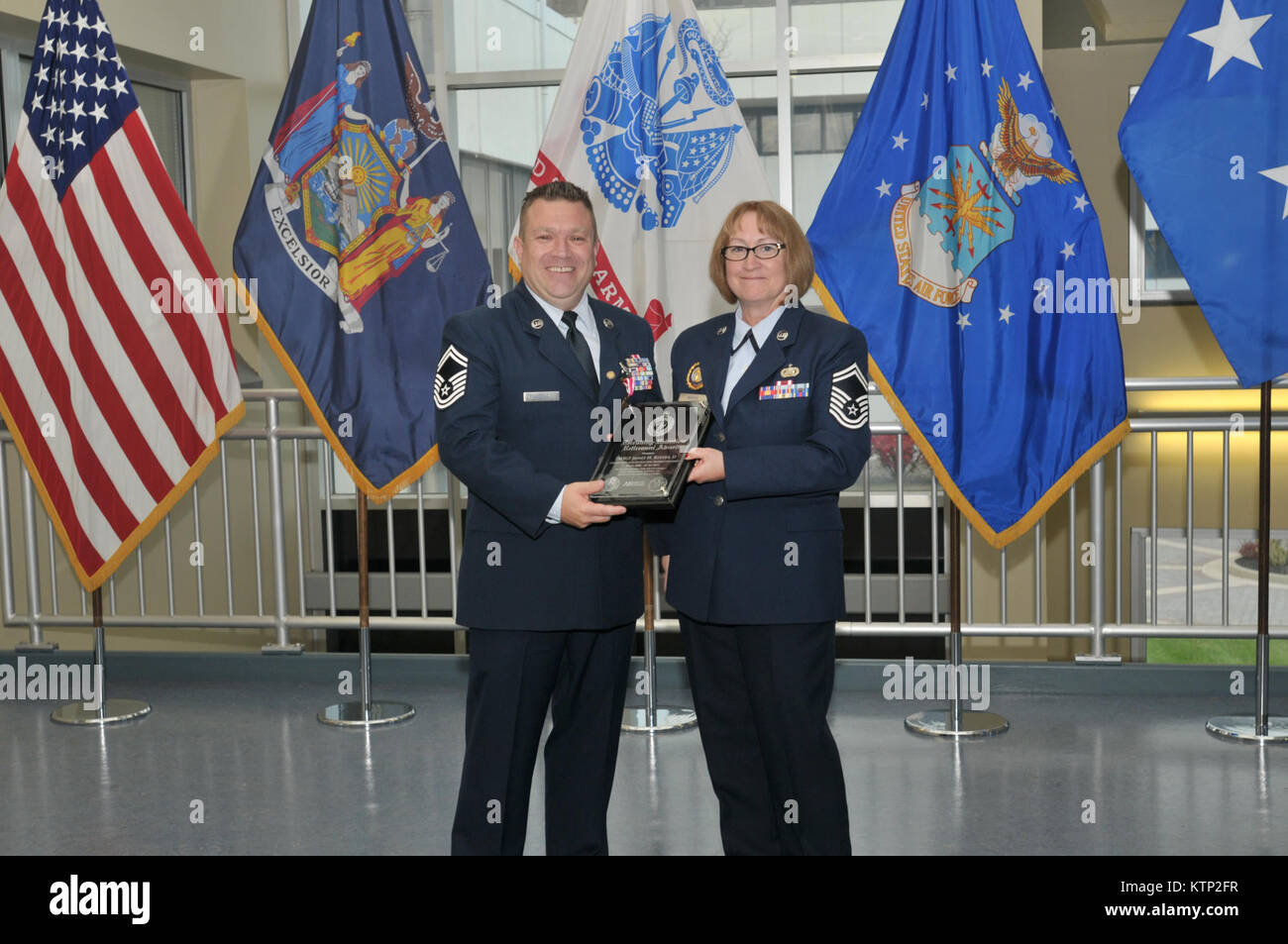 LATHAM, N.Y. -- Senior Master Sgt. Jim Reeves II retired from Joint ...