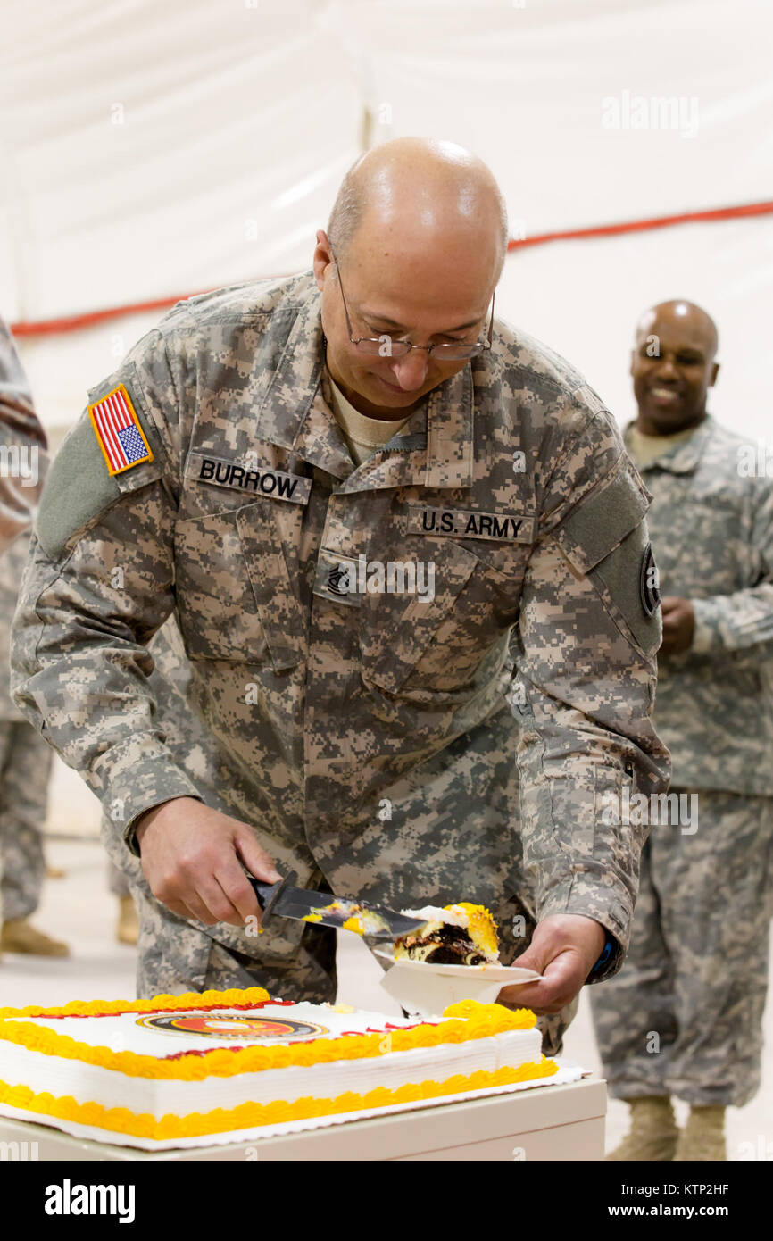 Sgt. Major Michael Burrow, HSC 642nd Aviation Support Battalion and ...